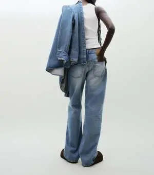AMI Paris Mid-rise Straight Jeans