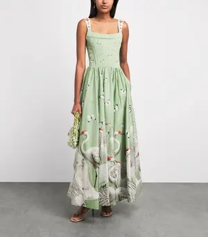 Alice + Olivia Butterfly Guinevere Maxi Dress