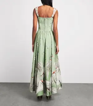 Alice + Olivia Butterfly Guinevere Maxi Dress