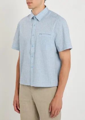 PERCIVAL Checked Cotton Shirt