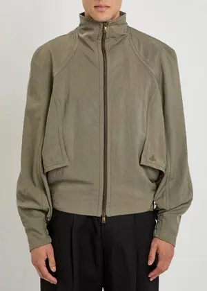 VIVIENNE WESTWOOD Harrington Woven Jacket