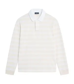 Dunhill Button Down Polos For Men