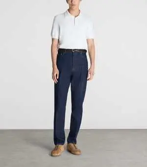 Dunhill Cotton Piqué Polo Shirt