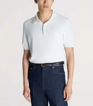 Dunhill Cotton Piqué Polo Shirt