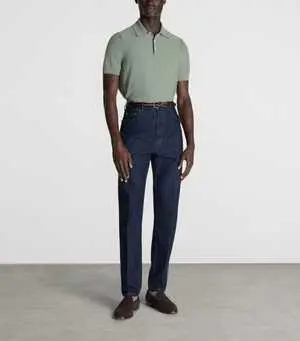Dunhill Cotton Piqué Polo Shirt