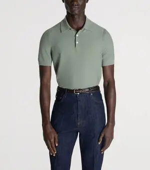 Dunhill Cotton Piqué Polo Shirt