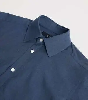 Dunhill Cotton Chambray Formal Shirt