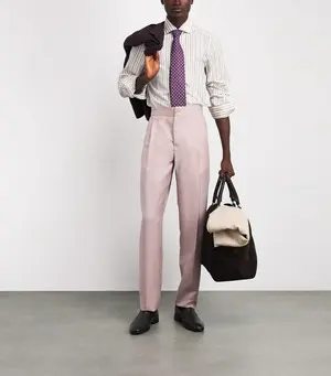 Isaia Egyptian Cotton Stripe Shirt