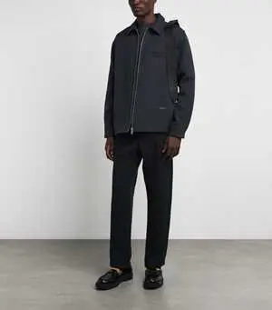 SAMSØE SAMSØE Sadamon Zip-up Overshirt