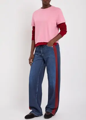 Rag & Bone Miramar Jeans-print Terry Track Pants
