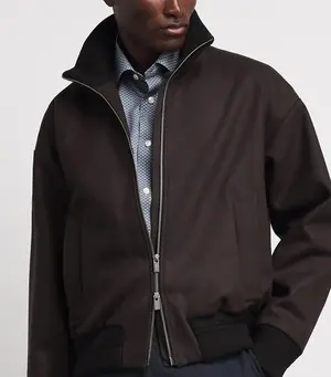 Eton Signature Twill Geometric Shirt