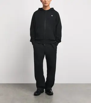 Moose Knuckles Logo Yul Zip-up Hoodie