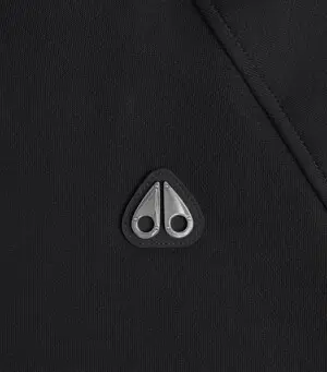 Moose Knuckles Logo Yul Zip-up Hoodie