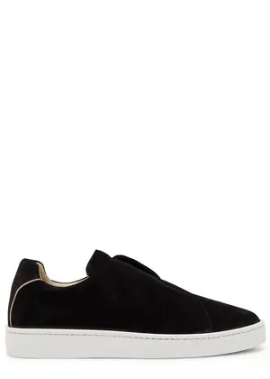 AURELIEN Aur3 Suede Sneakers - Black