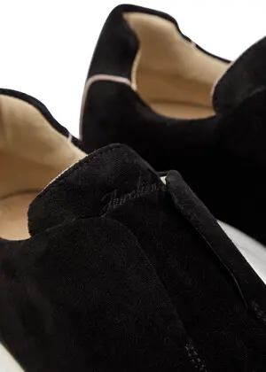 AURELIEN Aur3 Suede Sneakers - Black