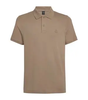 Moose Knuckles Logo Polo Shirt - Green