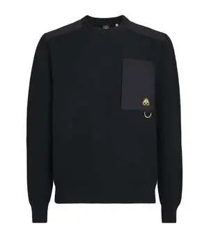Moose Knuckles Gold Series Elowan Crewneck Sweater