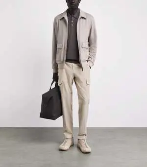 Marco Pescarolo Stretch-cashmere Cargo Trousers