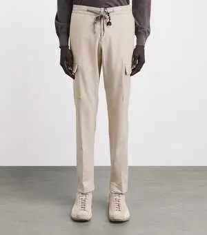Marco Pescarolo Stretch-cashmere Cargo Trousers