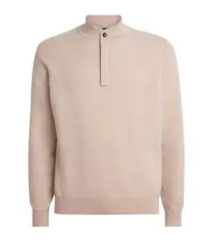 Colombo Cashmere Quarter-zip Sweater