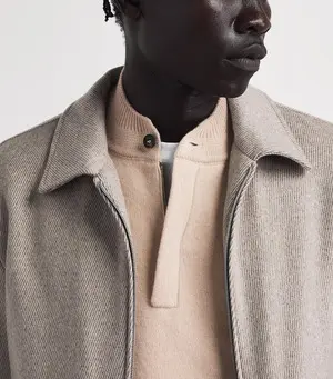Colombo Cashmere Quarter-zip Sweater