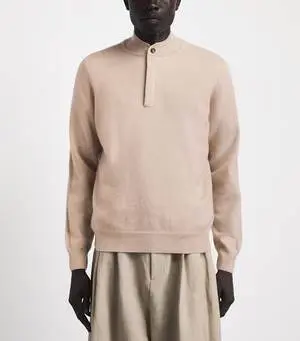 Colombo Cashmere Quarter-zip Sweater