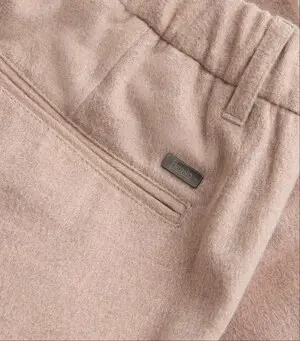 Herno Flannel Pleated Trousers