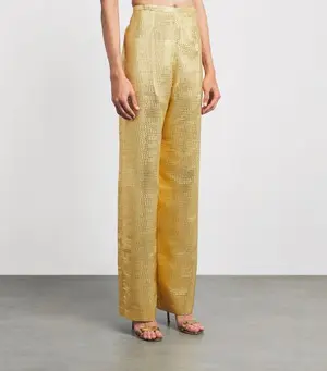 TALLER MARMO Marlene Sunrise Wide Leg Trousers