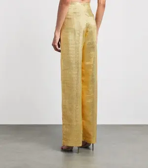 TALLER MARMO Marlene Sunrise Wide Leg Trousers