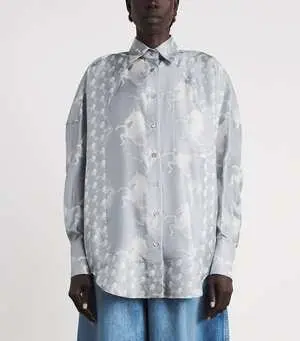 Stella McCartney Silk Unicorn Shirt