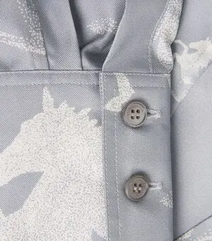 Stella McCartney Silk Unicorn Shirt