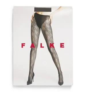 Falke Paisley Gilda Tights - Black