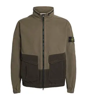Stone Island Technical Nylon Zip-up Jacket
