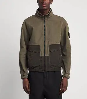 Stone Island Technical Nylon Zip-up Jacket
