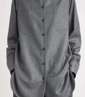 Kiton Virgin Wool Shirt