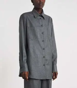 Kiton Virgin Wool Shirt