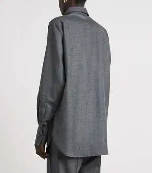 Kiton Virgin Wool Shirt