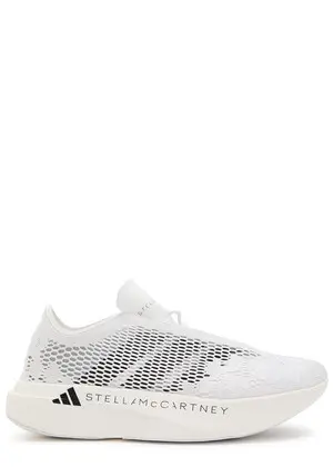 Stella McCartney Adidas X Adizero Mesh-knit Sneakers - White