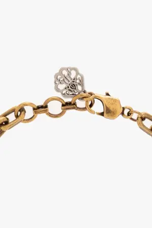 Alexander McQueen Skull Charm Link Bracelet