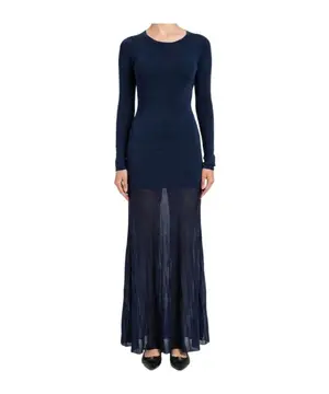 TWINSET Knitted Pleated Dress
