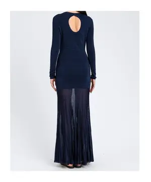 TWINSET Knitted Pleated Dress