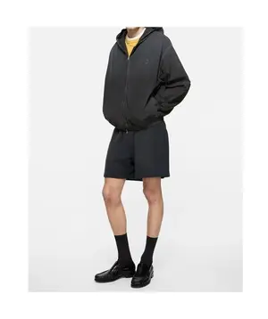 Acne Studios Logo-print Zip-up Hoodie
