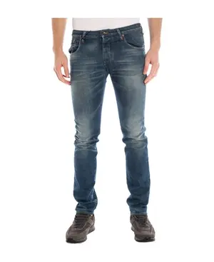 Emporio Armani Logo Jeans - Blue