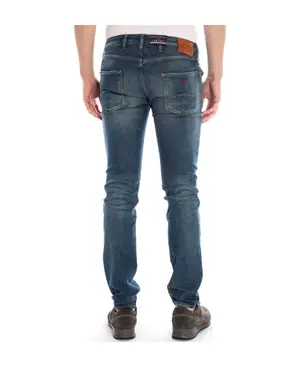 Emporio Armani Logo Jeans - Blue