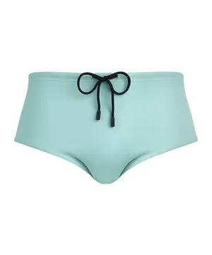 Vilebrequin Elastic-waistband Solid Swim Brief - Blue