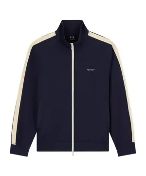 Armani Exchange Sweatshirt Stretch Modal With Cotton Lining