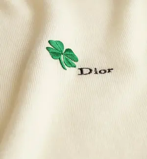Dior Sweater With Clover Embroidery