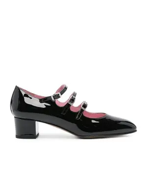CAREL High-heeled Mary Jane Shoes - Black