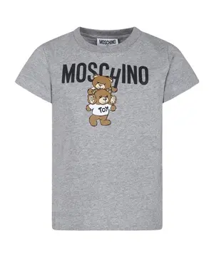 Moschino Short-sleeved T-shirt - Gray