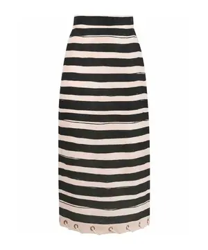 Zimmermann Rebellion Stripe Rope Skirt
